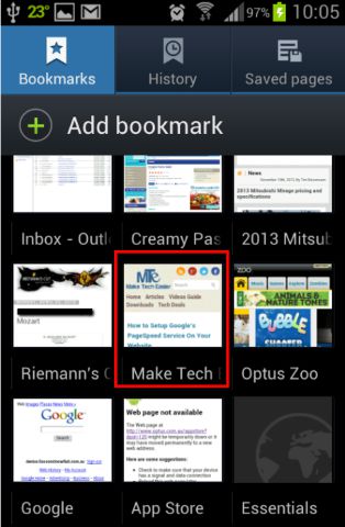 Pin Your Favorite Websites to the Home Screen [Android]