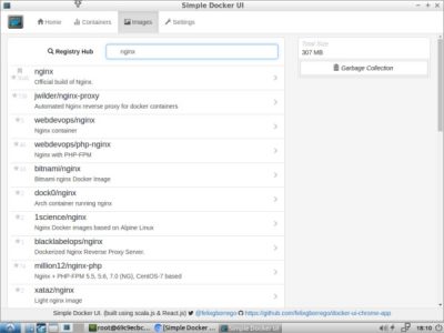 Manage Docker Images in Google Chrome with Simple Docker UI