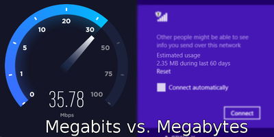 Megabits vs. Megabytes: What's the Difference? - Make Tech Easier