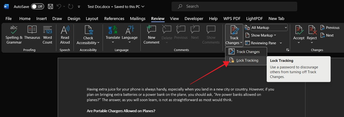 Track Changes in Word and Google Docs: Editing Made Easy - Make Tech Easier