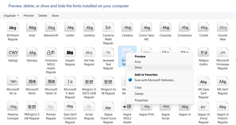 How to Install and Manage Fonts in Windows - Make Tech Easier