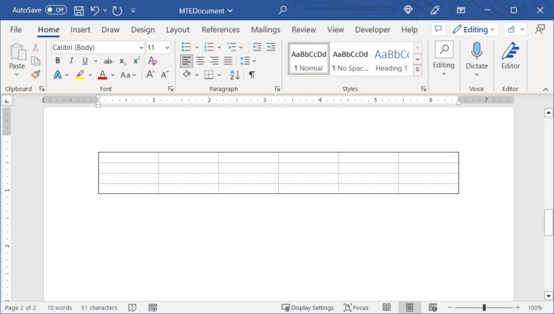 How to Create and Customize Tables in Microsoft Word - Make Tech Easier