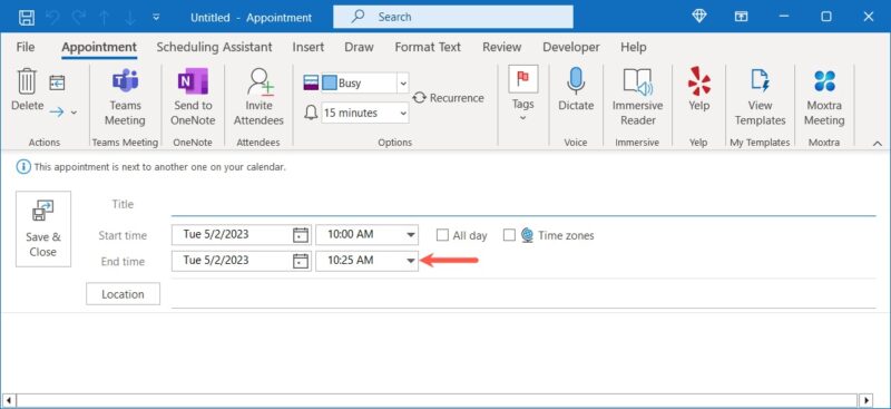 Set Up a Block Schedule in Outlook Calendar for Increased Productivity ...