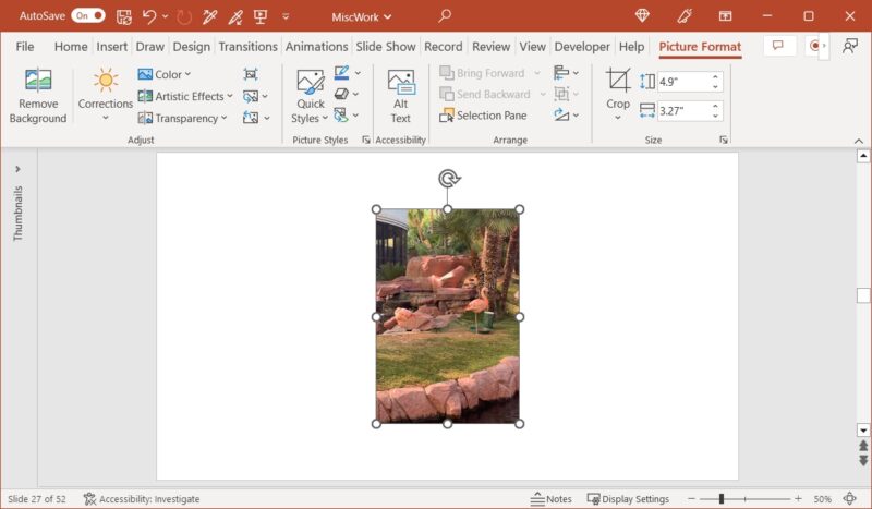 How to Rotate, Flip, Mirror, and Blur Images in Microsoft PowerPoint ...