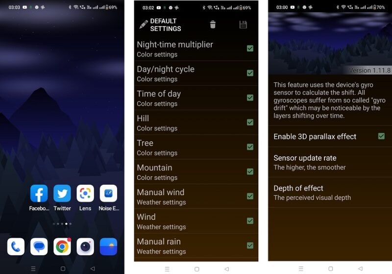 8 of the Best Live Weather Wallpaper Apps for Android - Make Tech Easier