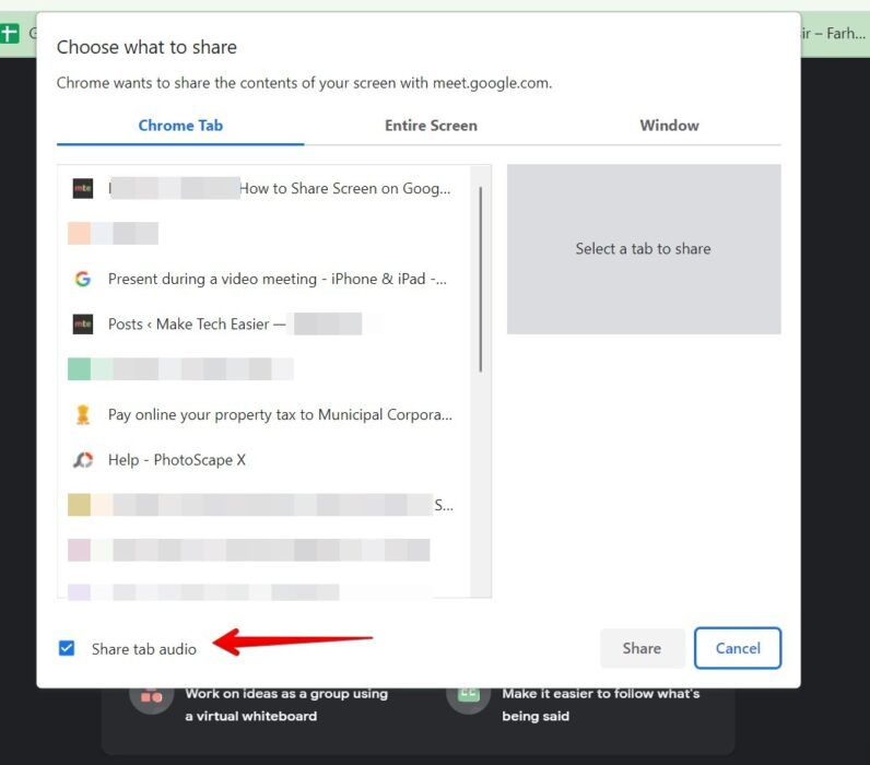 How to Screen Share in Google Meet - Make Tech Easier
