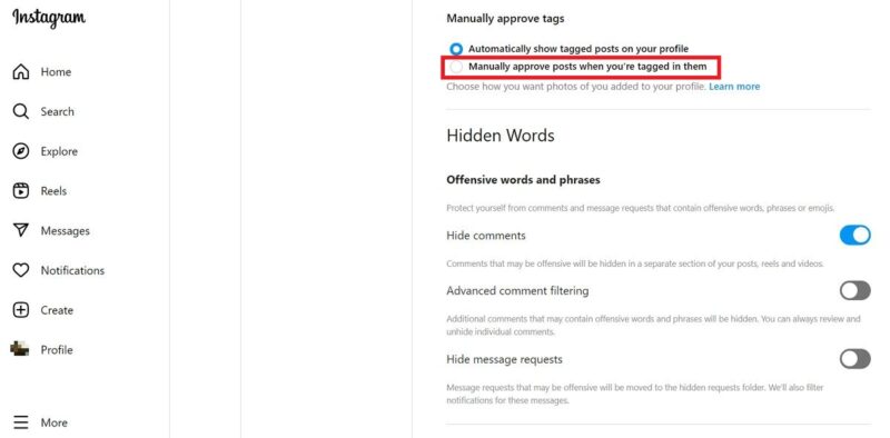How to Hide Tagged Photos on Instagram - Make Tech Easier