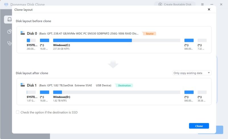Donemax Disk Clone 2.1 Review - Make Tech Easier