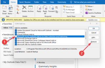 How to Add and Remove Outlook Add-Ins - Make Tech Easier