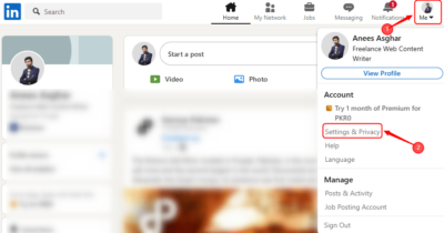 How to Enable LinkedIn Private Mode for Anonymous Browsing - Make Tech ...