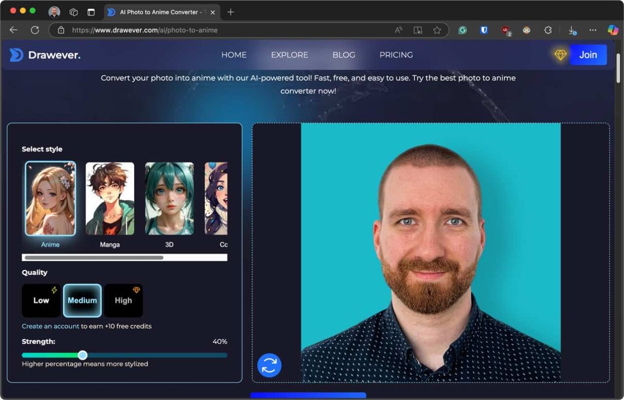 How to Turn a Picture of Yourself Into a Anime Character - Make Tech Easier