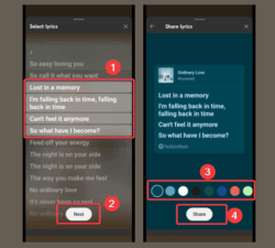 Use this New YouTube Music Feature to Share Lyrics Easily - Make Tech ...