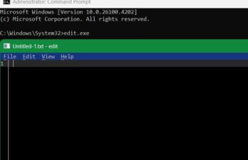 Microsoft Edit Is the Command Prompt Text Editor You Have Been Waiting For - Make Tech Easier